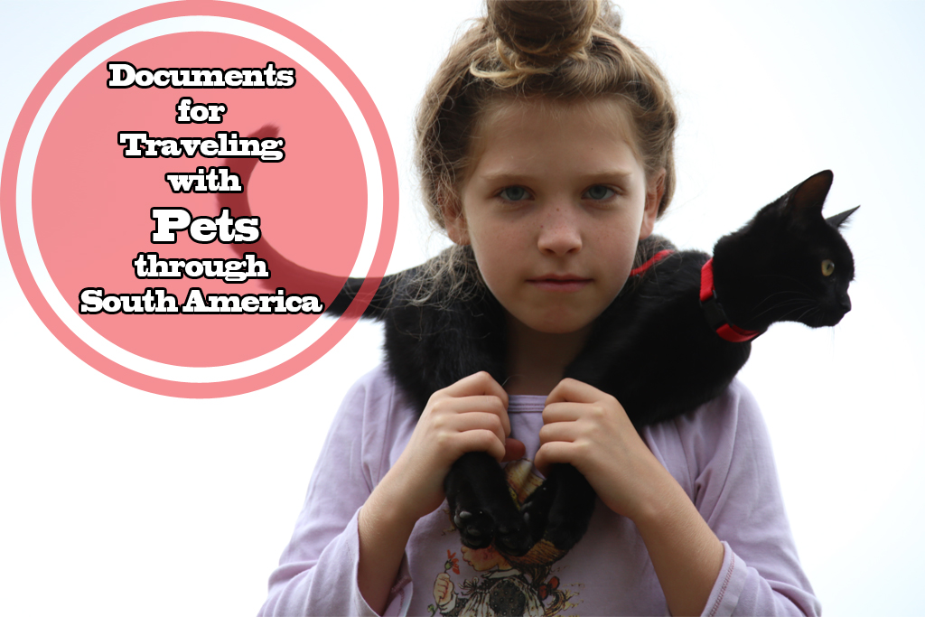 Documents for Traveling with Pets through South America